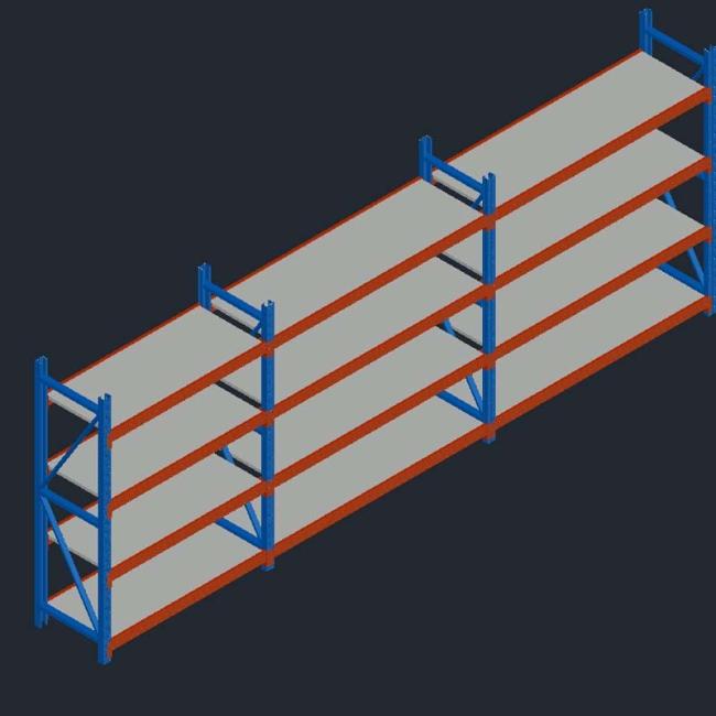 Customizable shelving rack dimensions with adjustable shelves