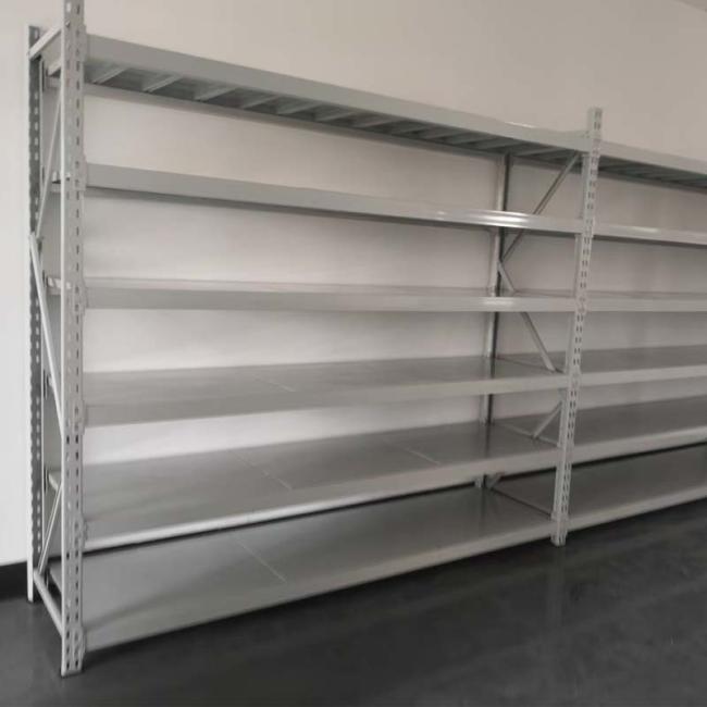 Heavy-duty metal rack construction details