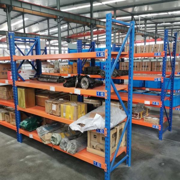 Quality Adjustable Warehouse Shelving Racks Metal Supermarket Shelves for sale