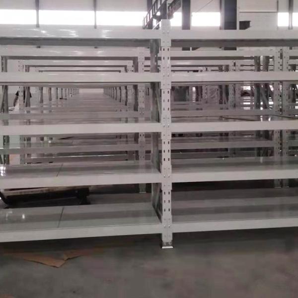 Quality Boltless Design Warehouse Storage Rack Rivet Shelving Adjustable For Inventory for sale