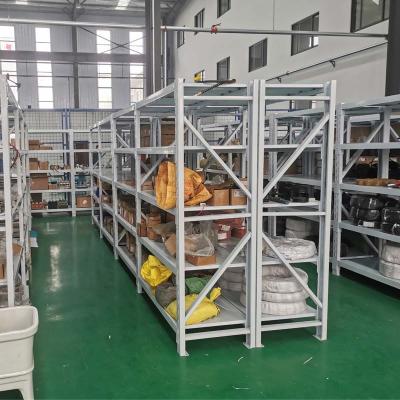 China 5 Layer Boltless Rack Industrial Warehouse Racking 100kg-500KG/Layer Space Saving for sale