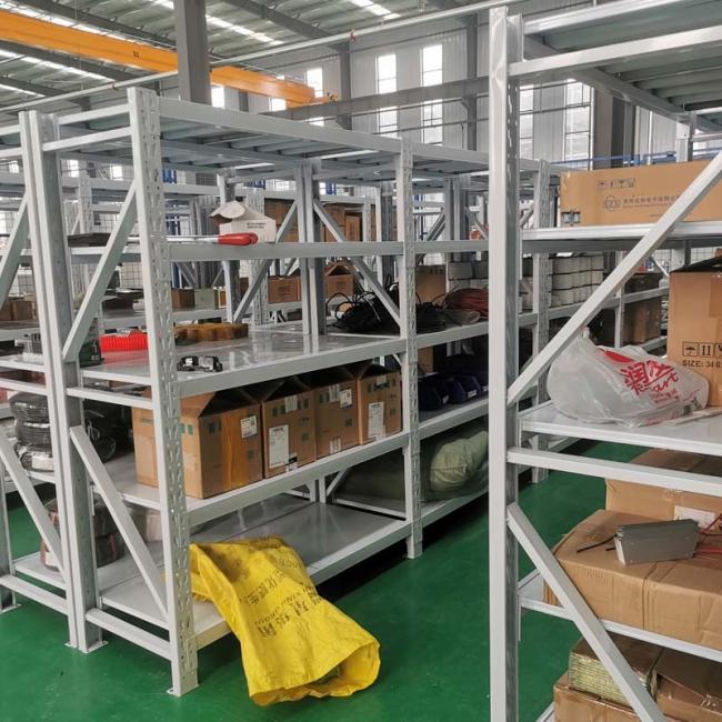 Steel rack in supermarket application