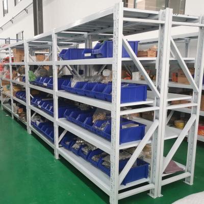 China Boltless And Rivet Storage Racks 5 Shelves Warehouse Racking Customized Size for sale
