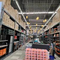 Quality Customized Load Supermarket Metal Rack For Retail Shops Long Lasting Constructio for sale