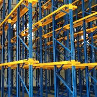 Quality 1000kg Bearing Drive In Warehouse Racking Customized Color Drive Through Racking for sale
