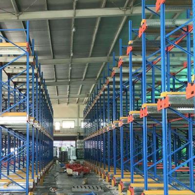 China Warehouse Drive In Rack Pallet Racking 2-7 Levels High Density Storage System for sale