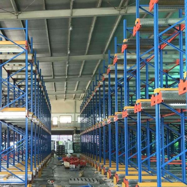 Quality Warehouse Drive In Rack Pallet Racking 2-7 Levels High Density Storage System for sale