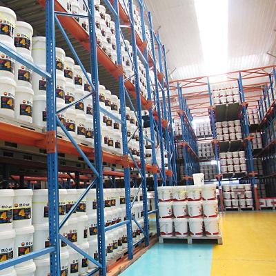 China 2-7 Levels Steel Drive In Racking Heavy Duty Pallet Racking System Customized Depth for sale