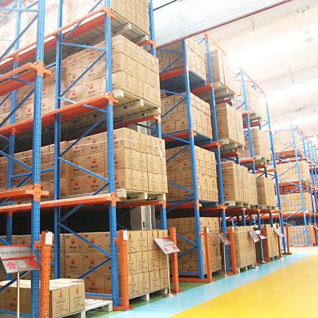 Detailed technical specifications of drive-in rack components