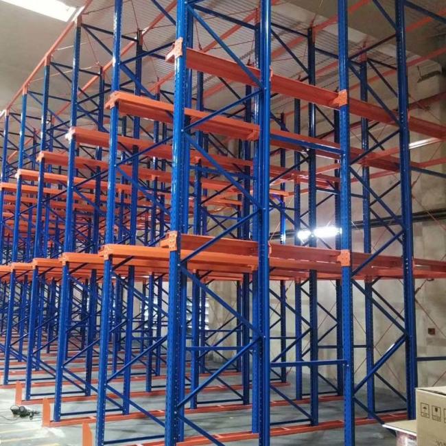Customized drive-in rack configuration for specific storage needs