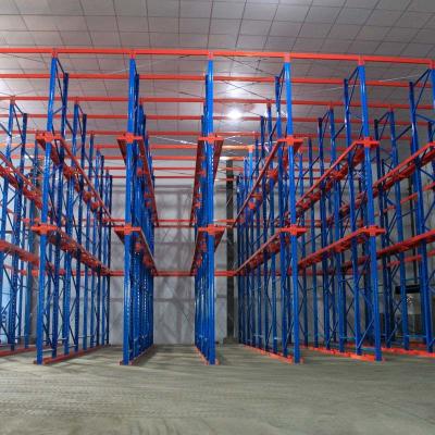 China Customized Depth Drive In Pallet Racking Galvanized Surface Heavy Duty Warehouse Storage for sale