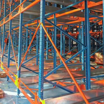 China 1000kg Capacity Radio Shuttle Pallet Racking Two Way And Four Way Shuttle Shelves for sale