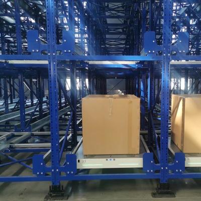 China Corrosion Resistance Radio Shuttle Pallet Racking System Heavy Duty Design Multiple Color for sale