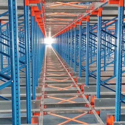 China Steel Construction Radio Shuttle Rack Pallet Racking Fully Adjustable Design for sale