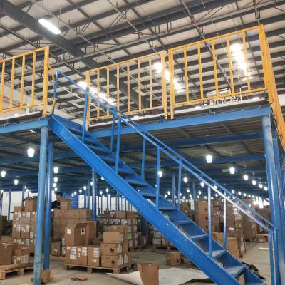 China Modular Design Galvanized Steel Structure Platform For Mezzanine Floor Racking System for sale