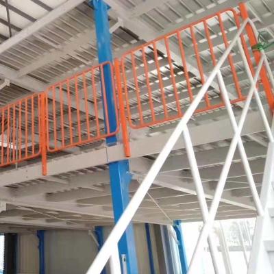 China Fully Customizable Steel Platform Mezzanine Floor System Multi Level Racking Design for sale