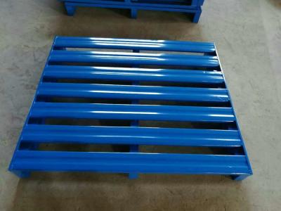 China Customized Two Way Steel Pallet Warehouse Pallet 500-2000kg Load Capacity for sale