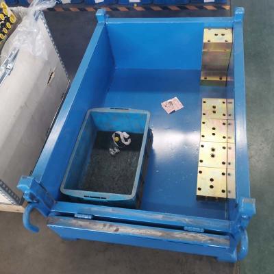 China Foldable And Stackable Grid Metal Pallet Bins For Efficient Inventory Management for sale
