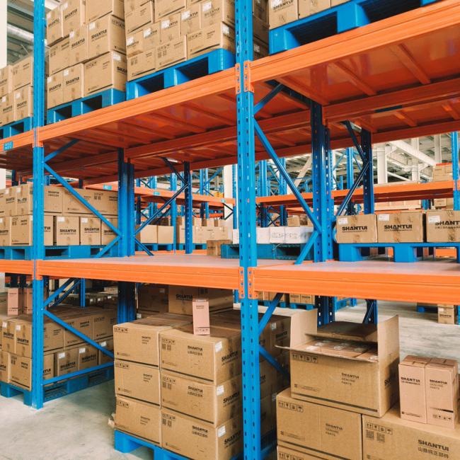 Rack in industrial application