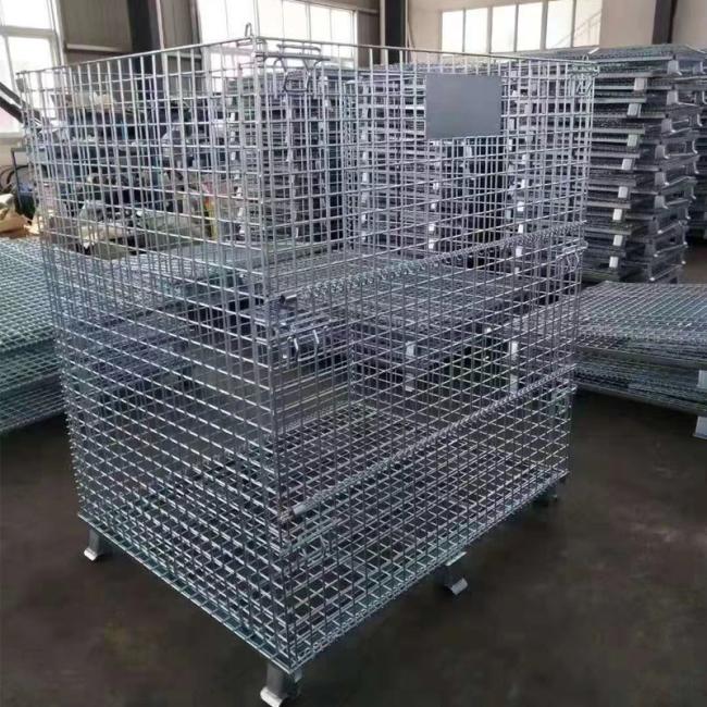Multiple storage cages stacked together