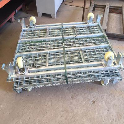 China Foldable Design Metal Mesh Storage Containers Rust Resistant For Convenient Storage for sale