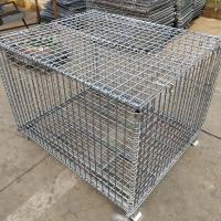 China Foldable Design Metal Mesh Storage Containers Rust Resistant For Convenient Storage for sale
