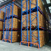 China Customized 5 Shelf Storage Rack Heavy Duty Pallet Racking Storage Racking System for sale