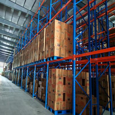China Customized Industrial Metal Shelving Heavy Duty Pallet Racking Large Capacity Selective Racking  For Sale for sale