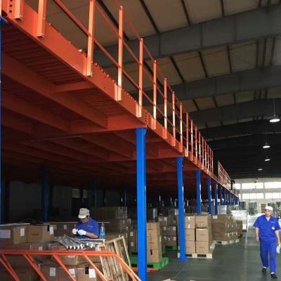 China Industrial Steel Structure Platform For Multi-Level Storage And Space Optimization  Factory Racking for sale