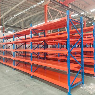 China Adjustable Warehouse Racking with 200-500kg Load Capacity and Boltless Design for Easy Assembly for sale