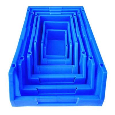 Cina Contenitori di stoccaggio matti di plastica accatastabili blu dei bulloni dei recipienti 20kg - e - in vendita