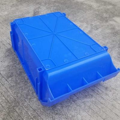 Cina Contenitori di stoccaggio matti di plastica accatastabili blu dei bulloni dei recipienti 20kg - e - in vendita