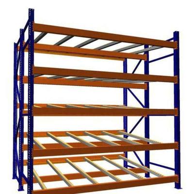 Cina 500kg Roller Storage Rack 2500mm Warehouse Roller Rack System in vendita