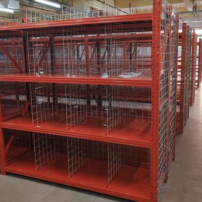 Cina 600kg Medium Duty Racking Logistics SGS Pallet Racking Mesh Shelves in vendita