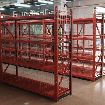 Cina 600kg Medium Duty Racking Logistics SGS Pallet Racking Mesh Shelves in vendita