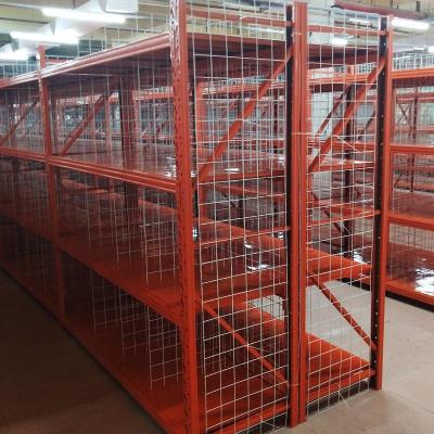 Cina 600kg Medium Duty Racking Logistics SGS Pallet Racking Mesh Shelves in vendita