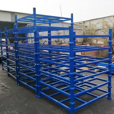 Cina Lo scaffale accatastabile Wathet del pallet del ODM ha galvanizzato i pallet accatastabili del metallo in vendita