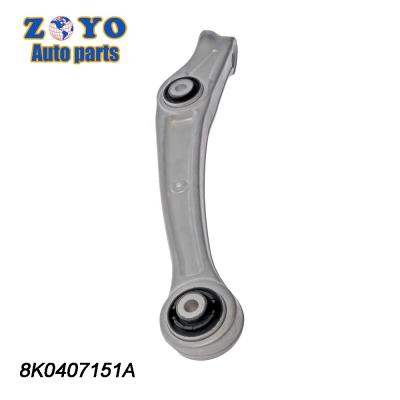 Cina OE NO. 8K0407151A Audi A4 Q5 Braccio di controllo anteriore inferiore con lega di alluminio resistente in vendita