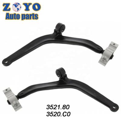 Cina Numero di riferimento: 40-09846 Braccio di controllo inferiore anteriore sinistro per Peugeot 406 1995-2004 in vendita