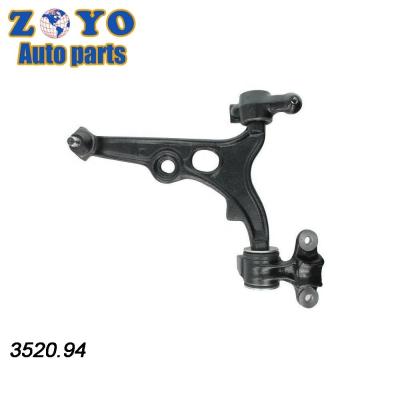 Cina OEM Standard 3520.94 3520.C3 Buone vendite Frontale sinistra inferiore braccio di controllo per Peugeot 806 in vendita