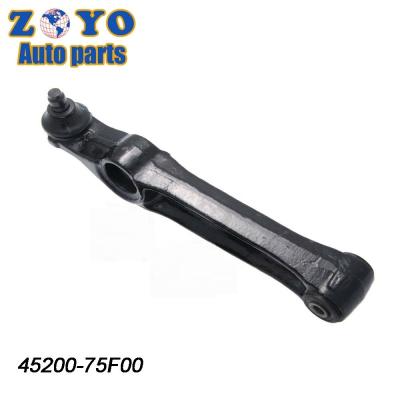Cina 45200-75F00 T/T Termine di pagamento Braccio di controllo in ferro inferiore anteriore per Suzuki Wagin R 97 a 00 in vendita