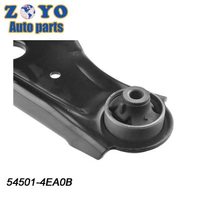 Cina Rivestimento E nero braccio di comando inferiore anteriore sinistro per Nissan Qashqai 54501-4EA0B 54501-4EA0A in vendita