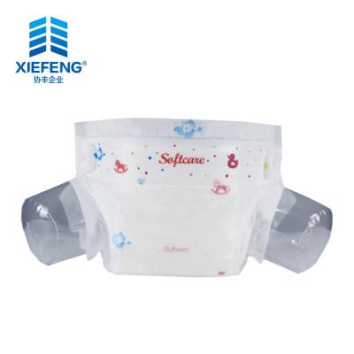 Cina Pannolini eliminabili molli impressi del bambino di Topsheet 520*320mm ADL verde in vendita