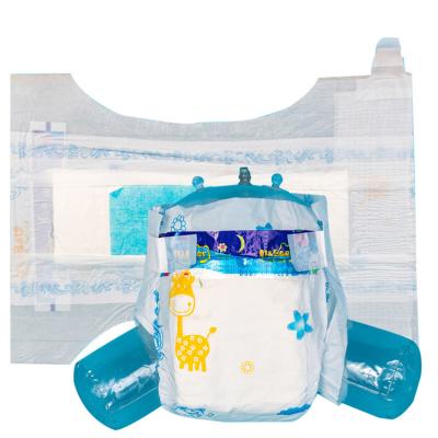 China Blue ADL Newborn Baby Diapers Large Size 	520*320mm Breathable Absorption for sale