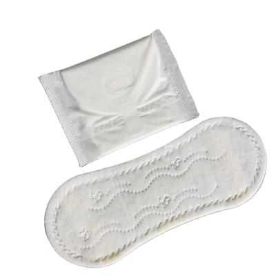 Cina Cuscinetti sanitari non tessuti puri delle fodere 190mm delle mutandine del cotone dell'anti perdita dello SGS nessun ali in vendita