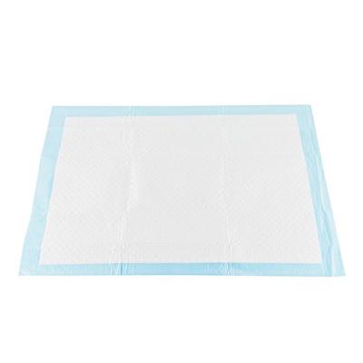 Cina Colore blu giapponese di Underpads SAP del letto eliminabile di Backsheet 60*90cm del PE in vendita