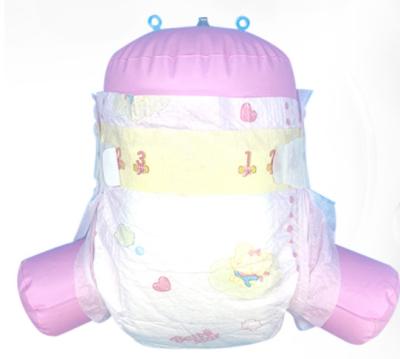 China 400 500 600 700ml Absorbency Dry Disposable Baby Diapers for sale