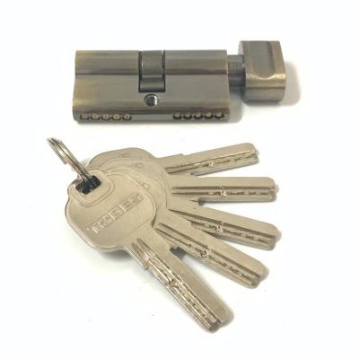 China 60mm  Single open Zinc Cylinder Lock for sale