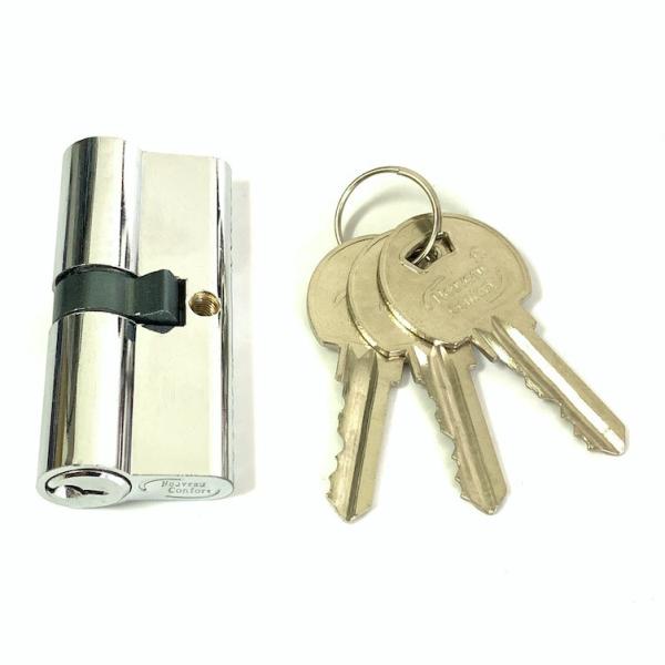 Quality Double Open Zinc Cylinder Lock 70mm Secure Cylinder Lock Customized for sale