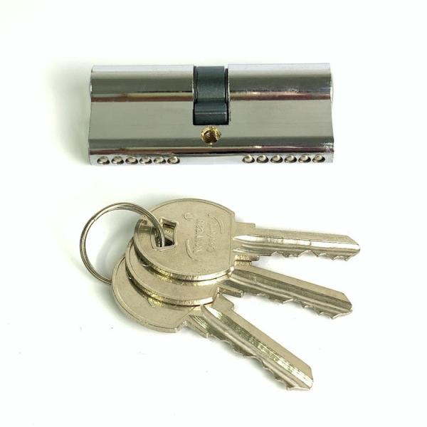 Quality Double Open Zinc Cylinder Lock 70mm Secure Cylinder Lock Customized for sale